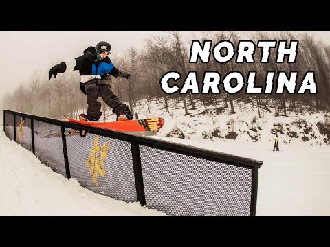 Snowboarding in North Carolina | My Home Resort - YouTube