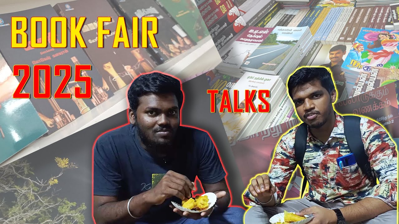 Book Fair 2025 | A Brief Talk with BookWorm | #tamil #reading #vlog ...