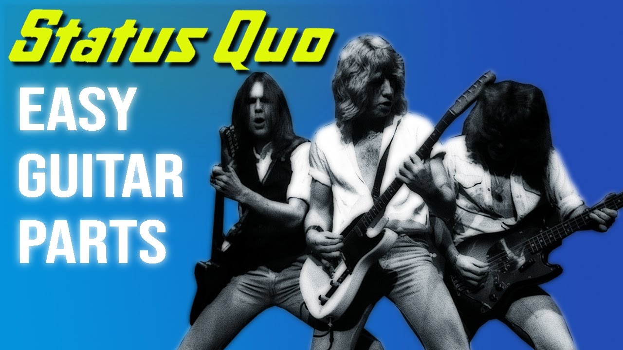 STATUS QUO Softer Ride Easy Guitar Lesson for Rhythm parts - YouTube