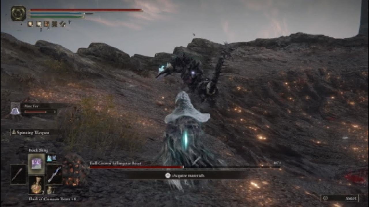 Elden Ring- Fully Grown Falling Star Beast - YouTube