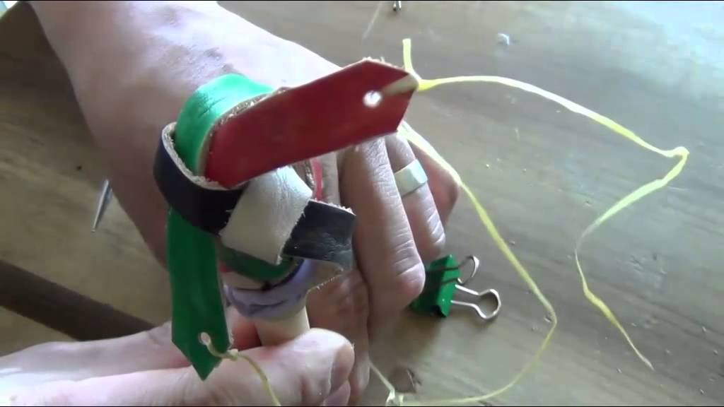 DEMO 13: Turk's Head Terminal Knot with 4 Strands of Leather - YouTube