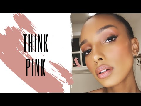 THINK PINK! Pink Makeup Look - YouTube