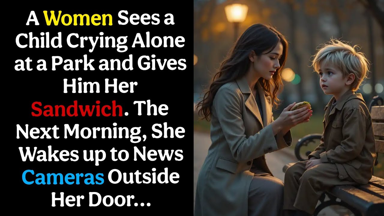 Woman Helps a Crying Child in the Park—Next Morning, She Wakes to News ...