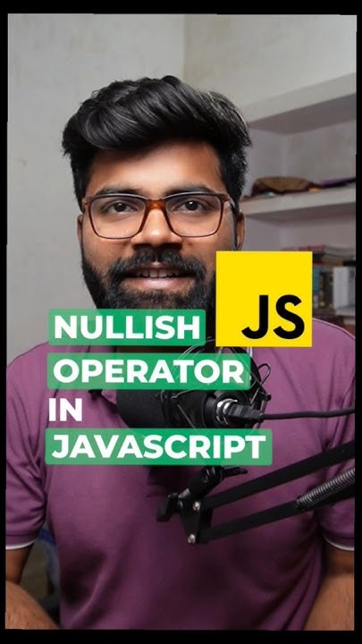 Null operator in javascript - YouTube