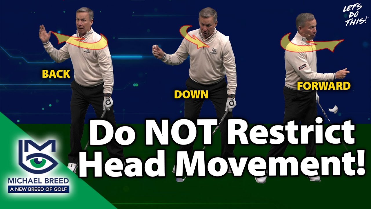 Proper Head Movement is Essential For Your Best Swing! with Michael ...