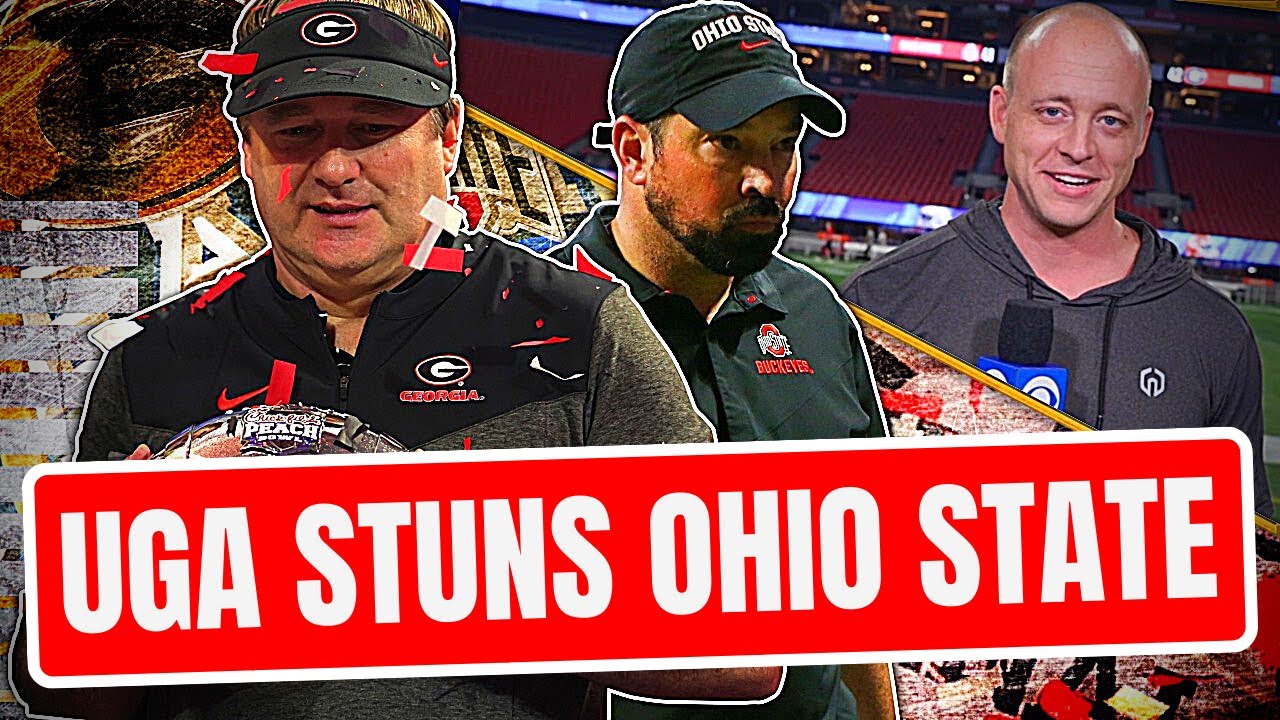 UGA Beats Ohio State - Rapid Reaction (Late Kick Cut) - YouTube