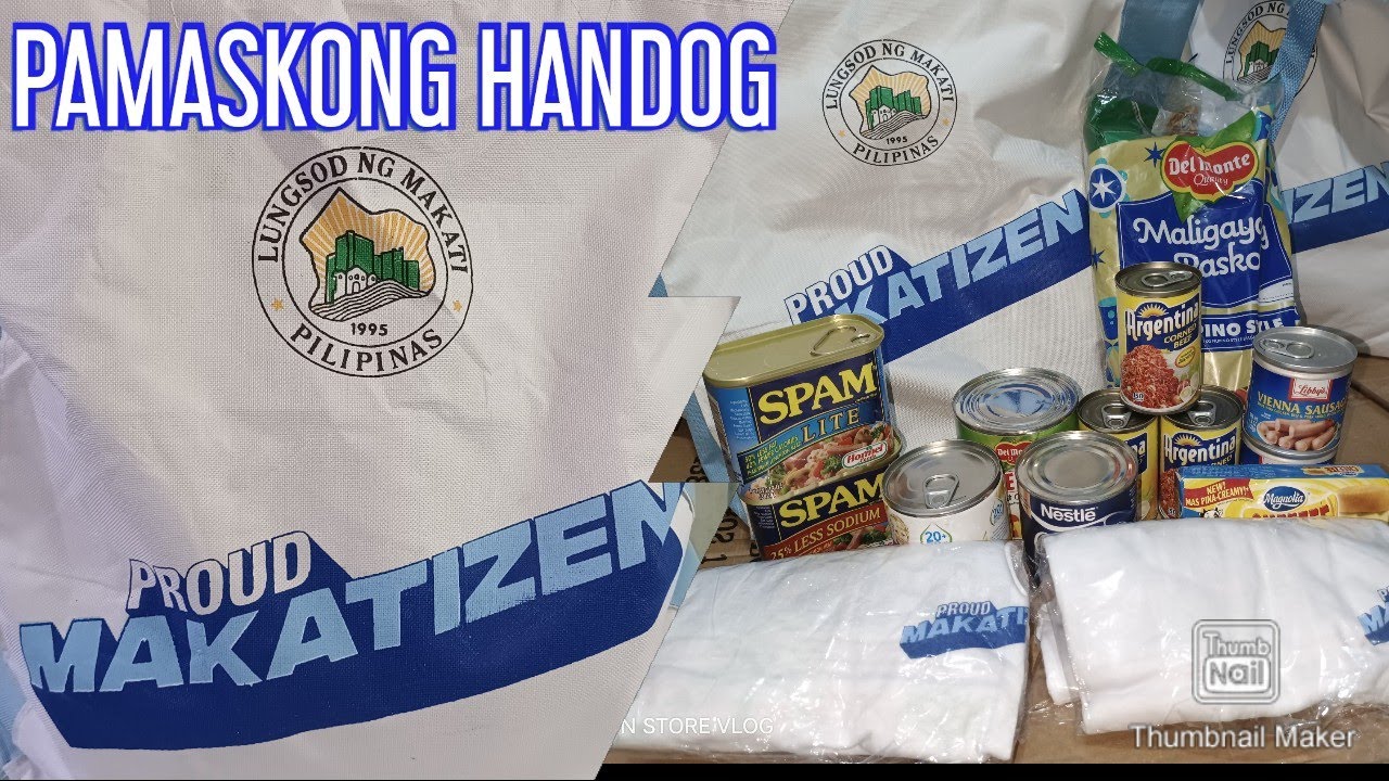 PAMASKONG HANDOG NG MAKATI II ANO KAYA LAMAN NITO? - YouTube