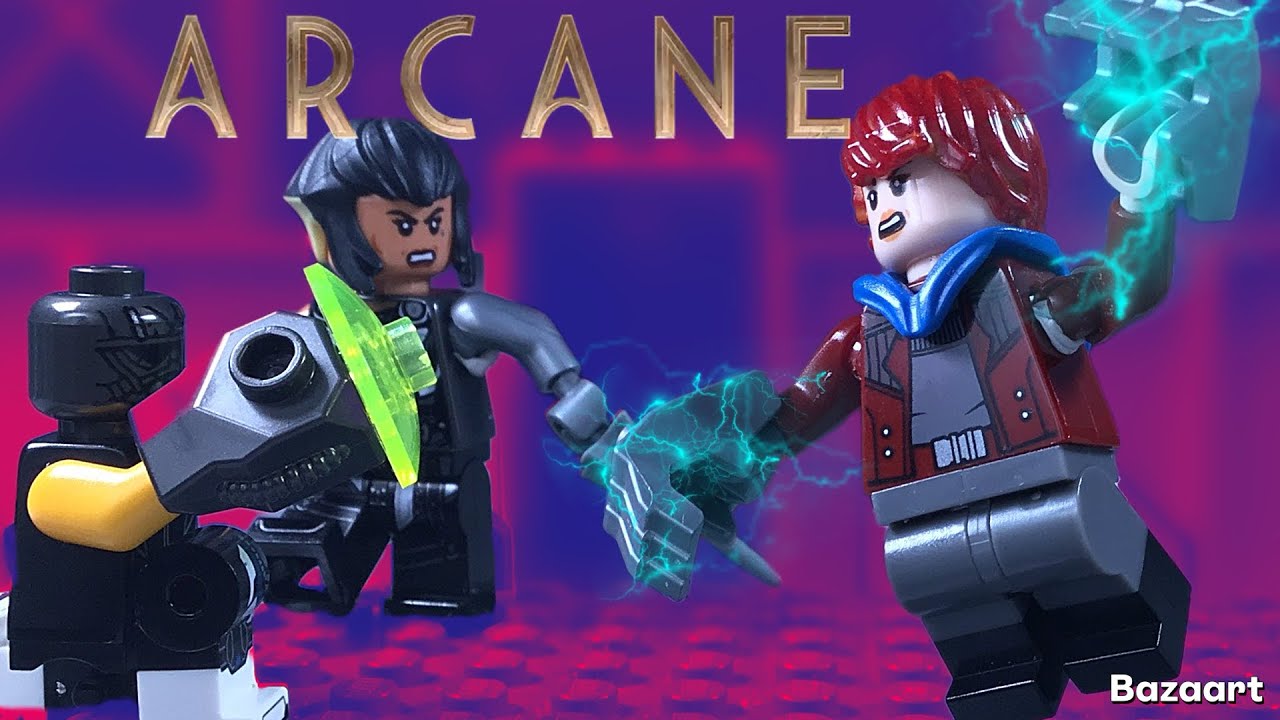 LEGO Arcane | Vi VS Silco Thugs Stop Motion - YouTube