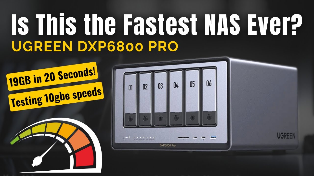 Top Gear NAS Testing Ep. 4 – UGREEN DXP6800 Pro Dominates the Charts ...