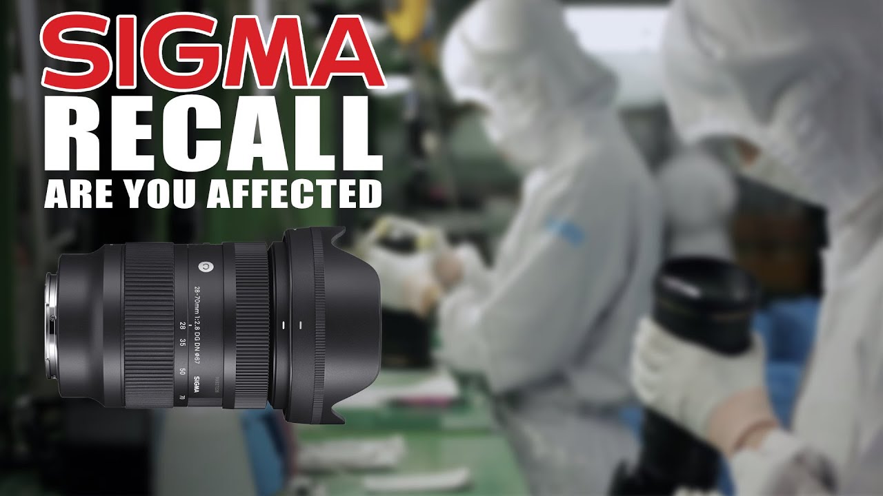 Sigma Recall Due To Ghosting How To Check Your Serial Number - YouTube