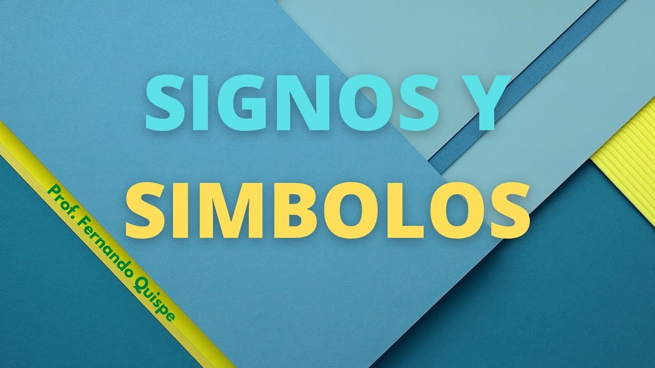 SIGNOSY SIMBOLOS DE NUESTRO CONTEXTO SOCIO CULTURAL - YouTube