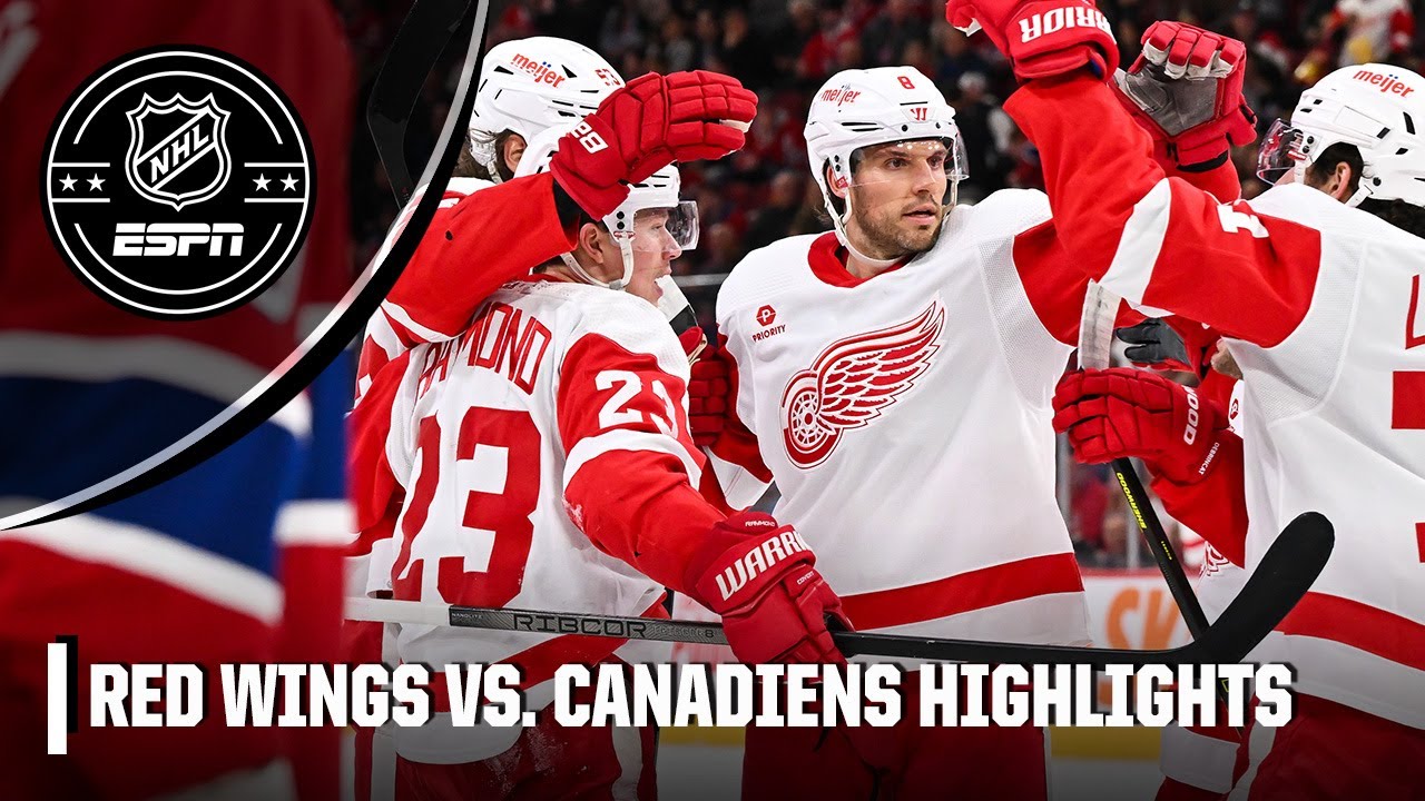 Detroit Red Wings vs. Montreal Canadiens | Full Game Highlights | NHL ...