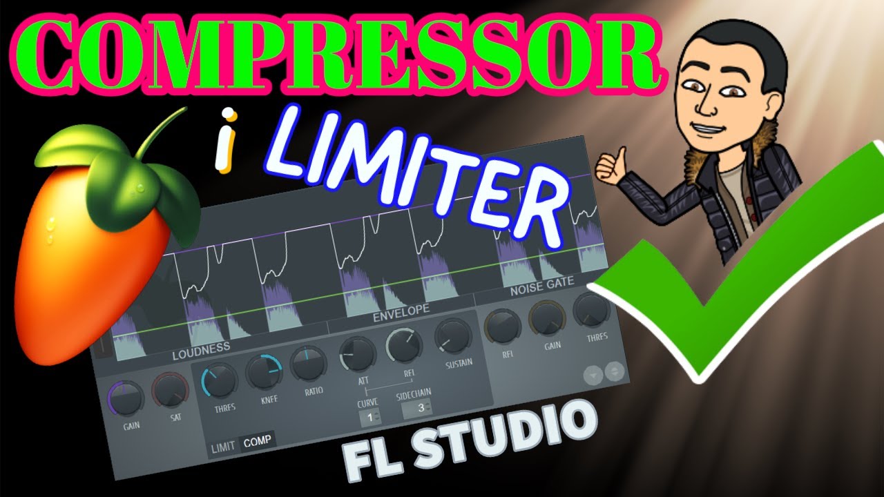 COMPRESSOR i LIMITER (FL STUDIO) - YouTube