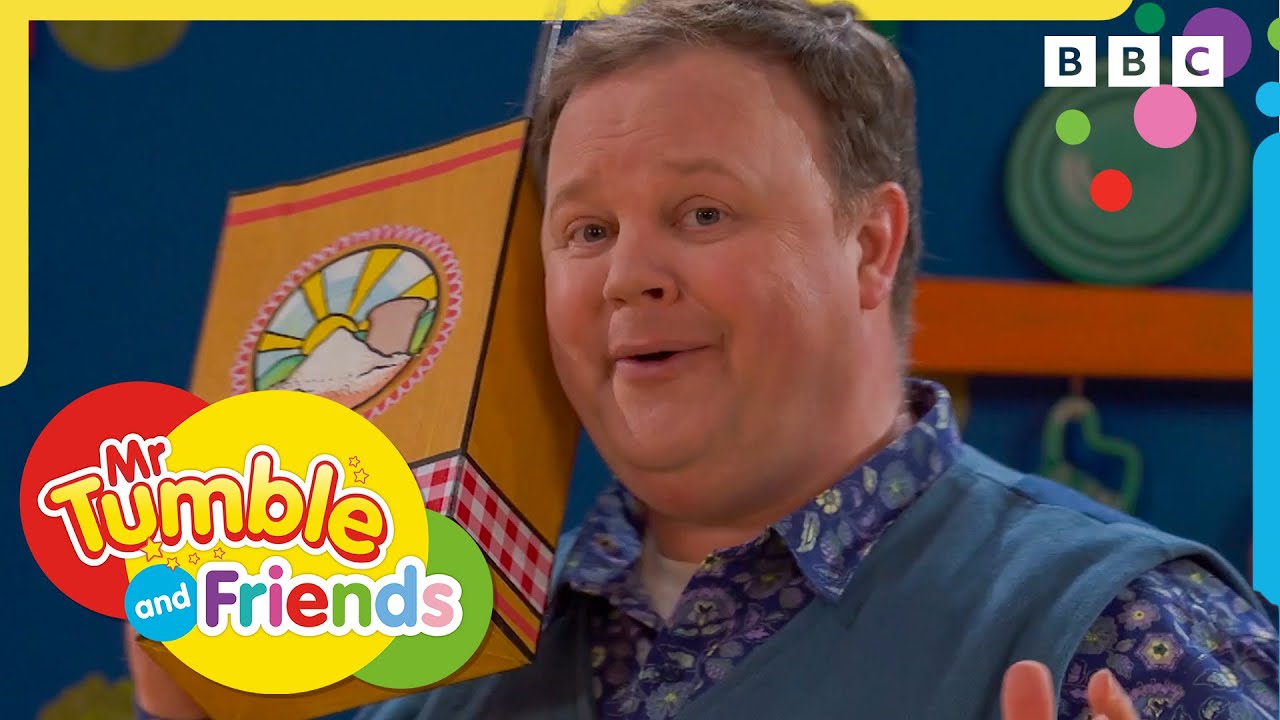 Busy Breakfast | Justin's Bed and Lunch | Justin's House | Mr Tumble ...