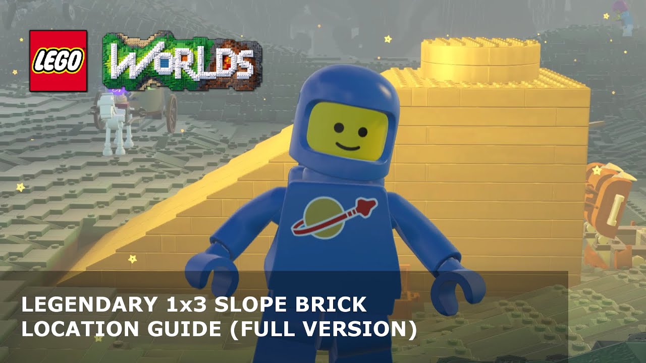 Legendary 1x3 Slope Brick Location Guide - LEGO Worlds - YouTube