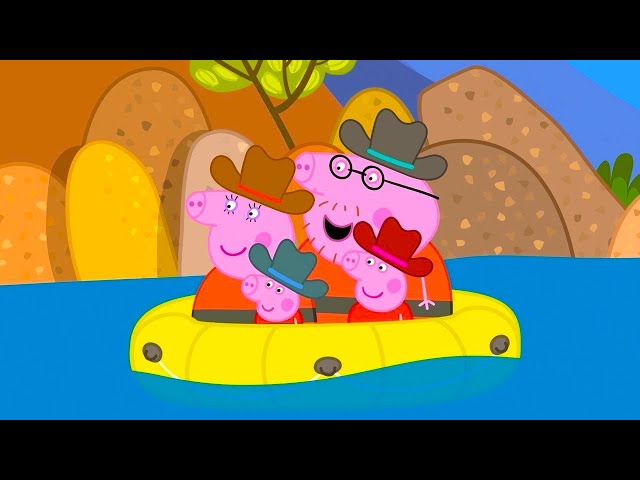 Peppa Pig Goes On A Water Raft Ride 🌊 | Peppa Pig Official Full ...