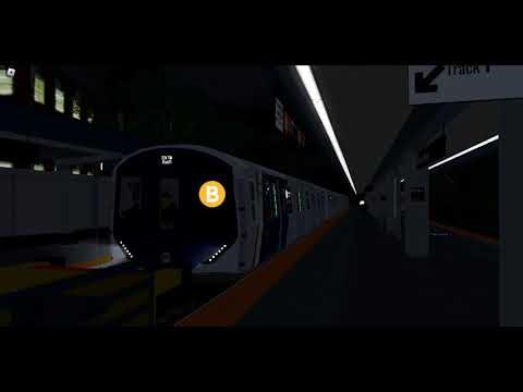 ROBLOX Railfanning at PTA Subway Fifth Av Lines S37E17: R211T (B) Train at Rentar Plaza - YouTube