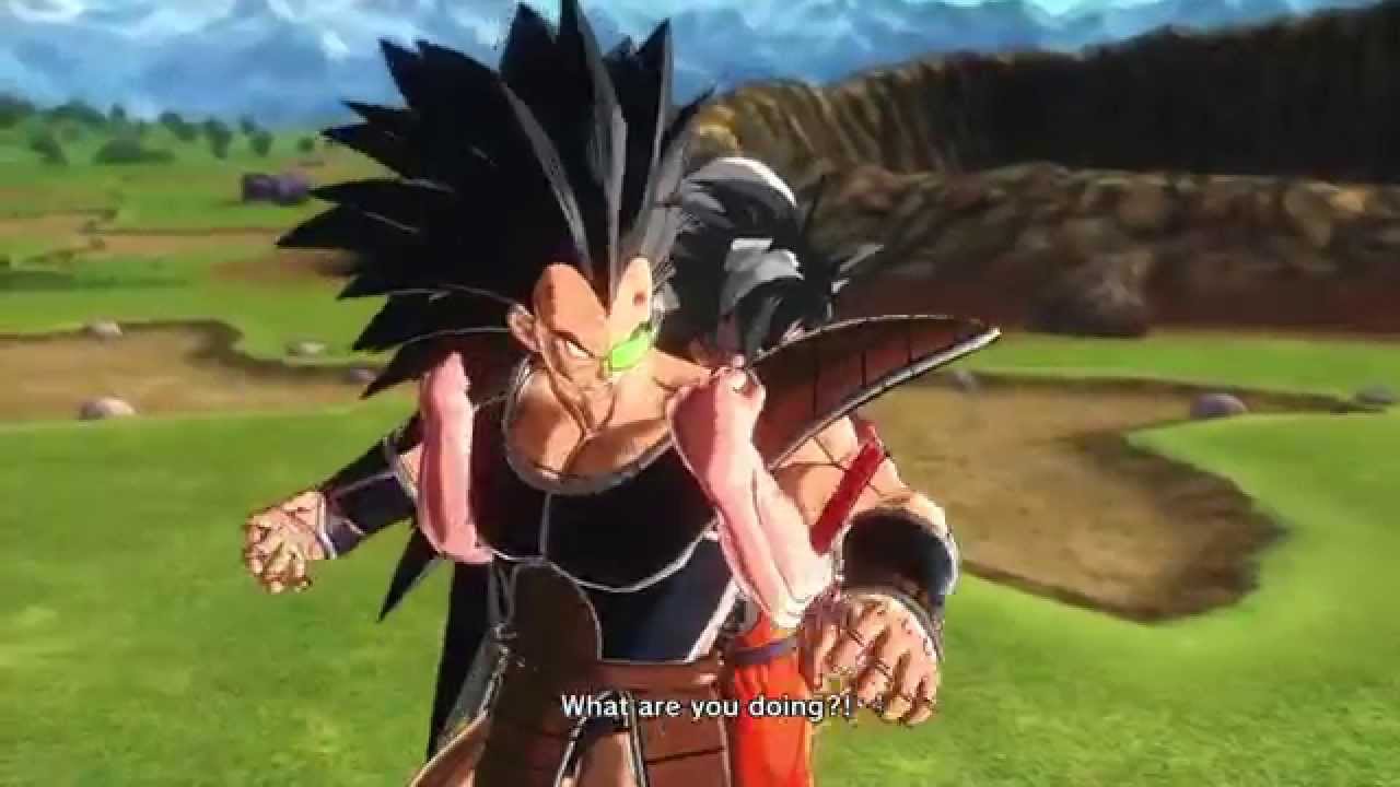 DRAGON BALL XENOVERSE Fighting Raditz My revenge - YouTube