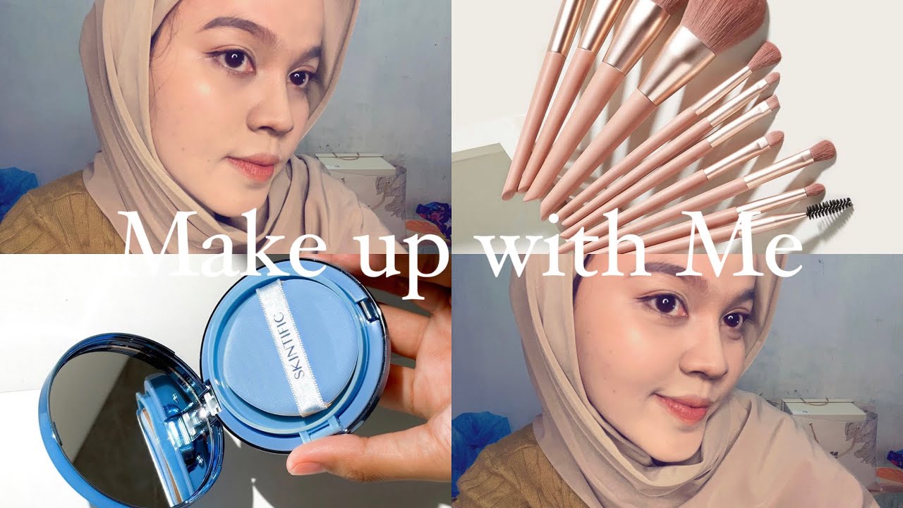 Firts impression pakai skintific #makeuppemula belajar make up - YouTube