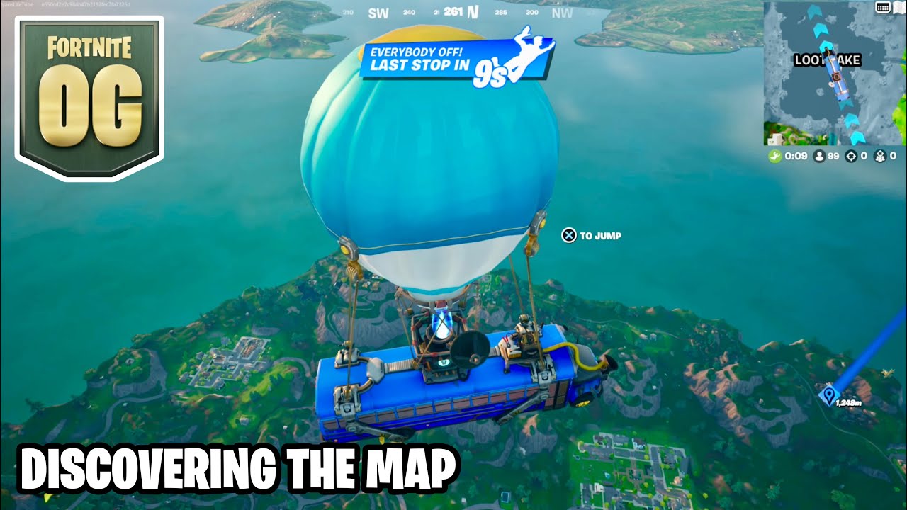 Fortnite OG #5 | Discovering the Map - YouTube