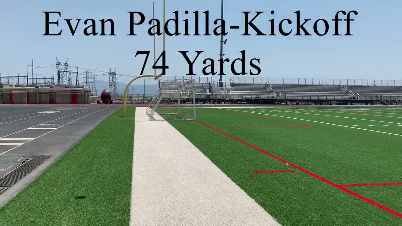 Evan Padilla Kickoffs July 15th 2021 - YouTube