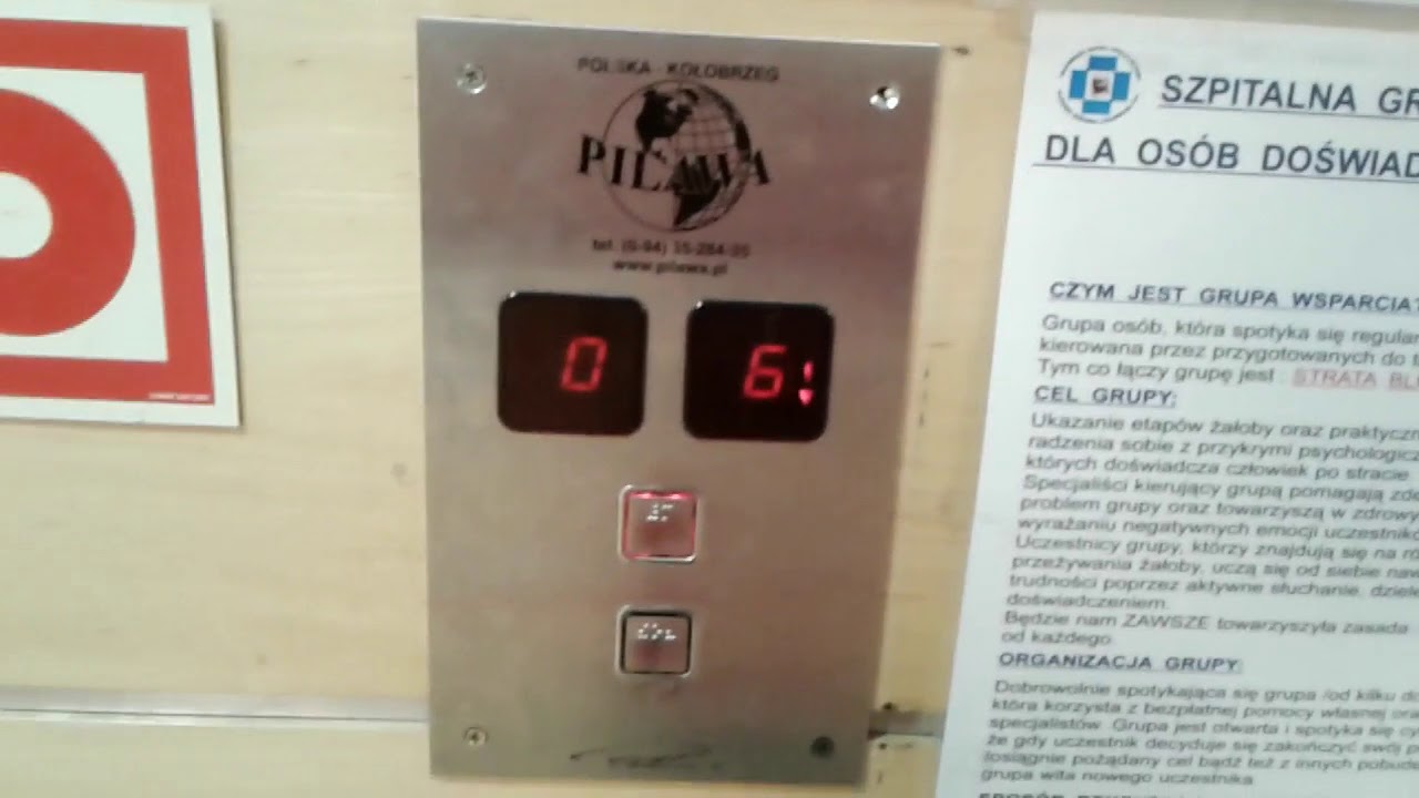 7x Winda Pilawa (w tym 2 służbowe i jedna nieczynna) Wojewódzki Szpital ...
