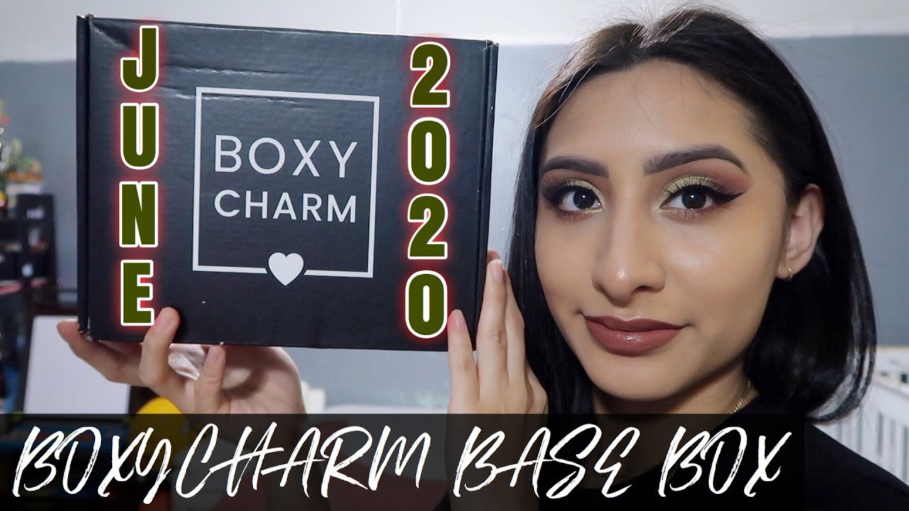 BOXYCHARM BASE BOX JUNE 2020 | UNBOXING + TRY ON - YouTube