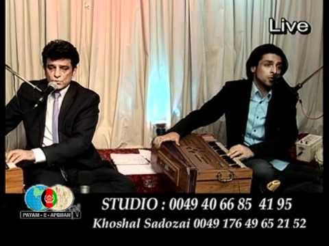 Ali Etemadi and Khoshal Sadozai -- Live Payame afghan TV -- - YouTube