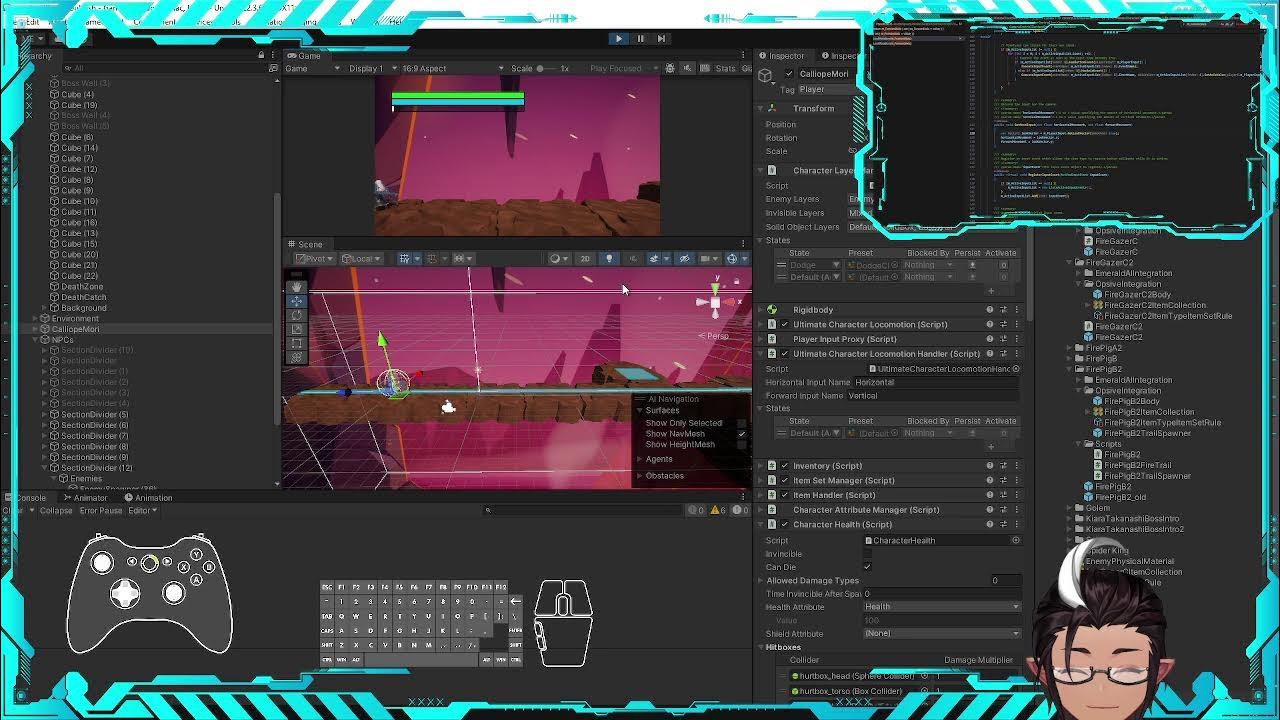 Hololive (Mori Calliope) Platformer Game - Devstream 106 - YouTube