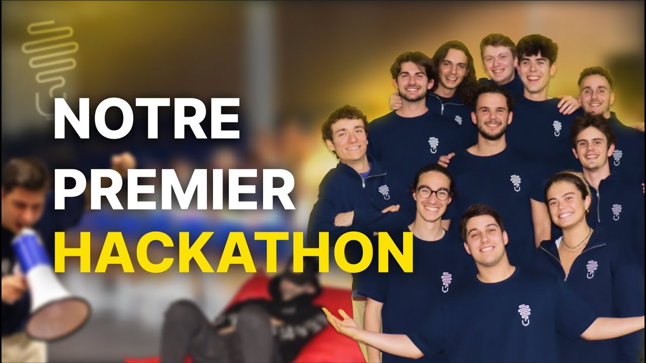 After Movie de notre plus gros projet [ Hakathon 2023 ] - YouTube