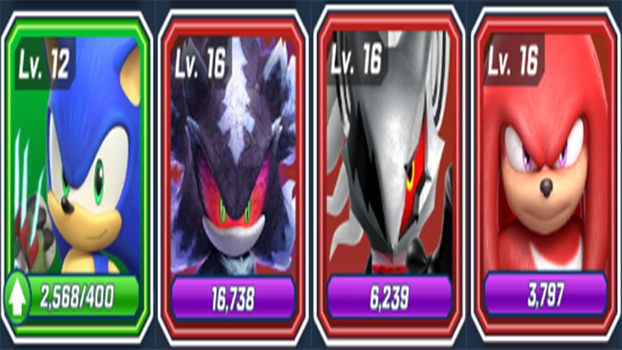 Sonic Forces: Boscage vs Infinite vs Mephiles the Dark vs Movie ...