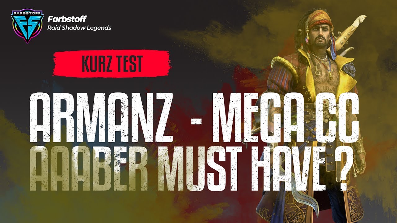 Raid: Shadow Legends - Armanz, der Prächtige - Der Kurztest - Mega CC ...