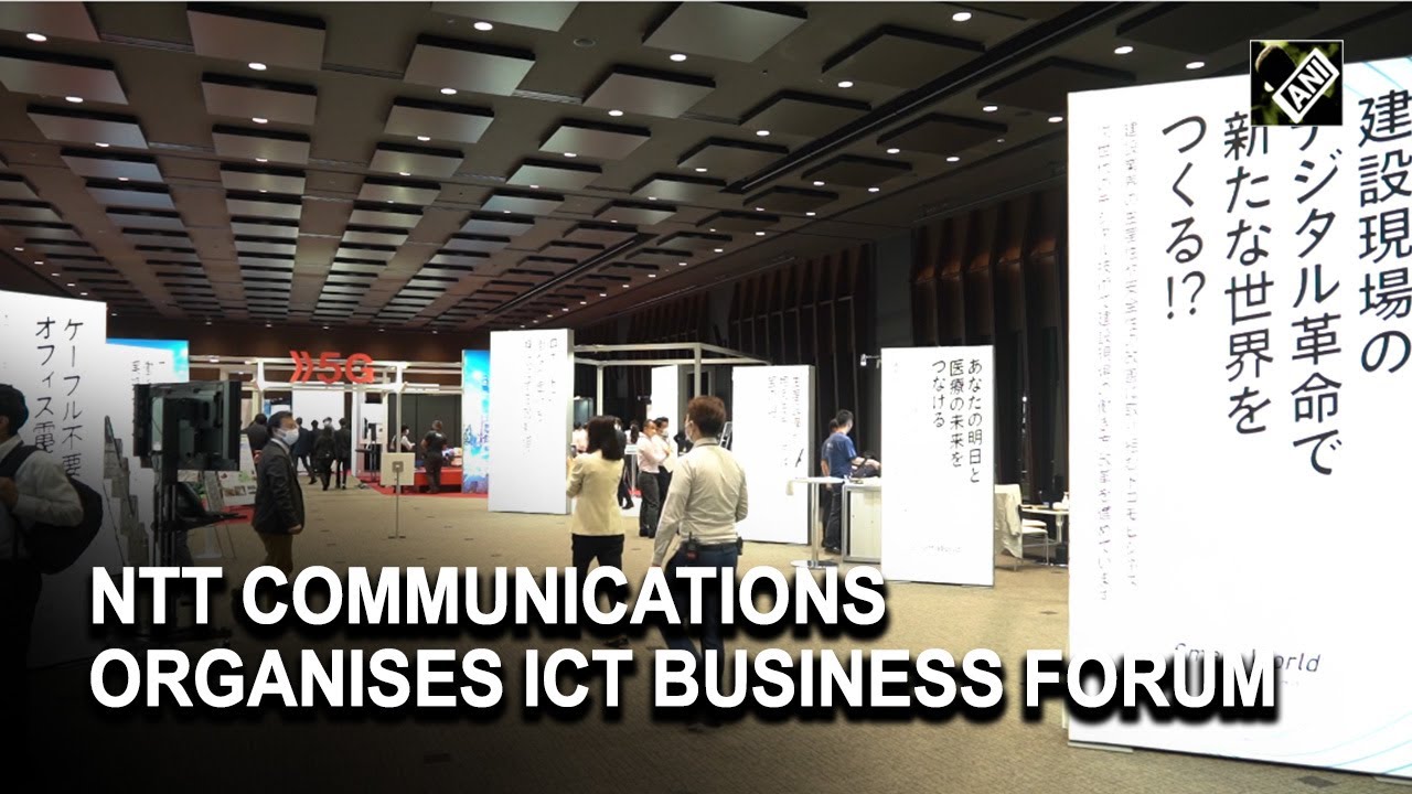 NTT Communications organises ICT business forum - YouTube