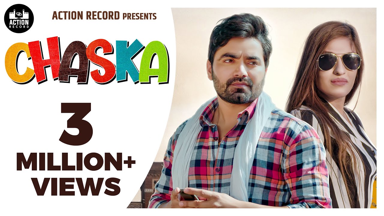 CHASKA - Full Video | Vicky Kajla | Deepty | Ghanu Music | New Haryanvi Song 2023 | Action ...