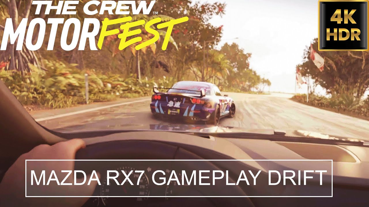 The Crew Motorfest Mazda RX7 Gameplay - Ultra Graphics 4K60fps HDR Ray ...