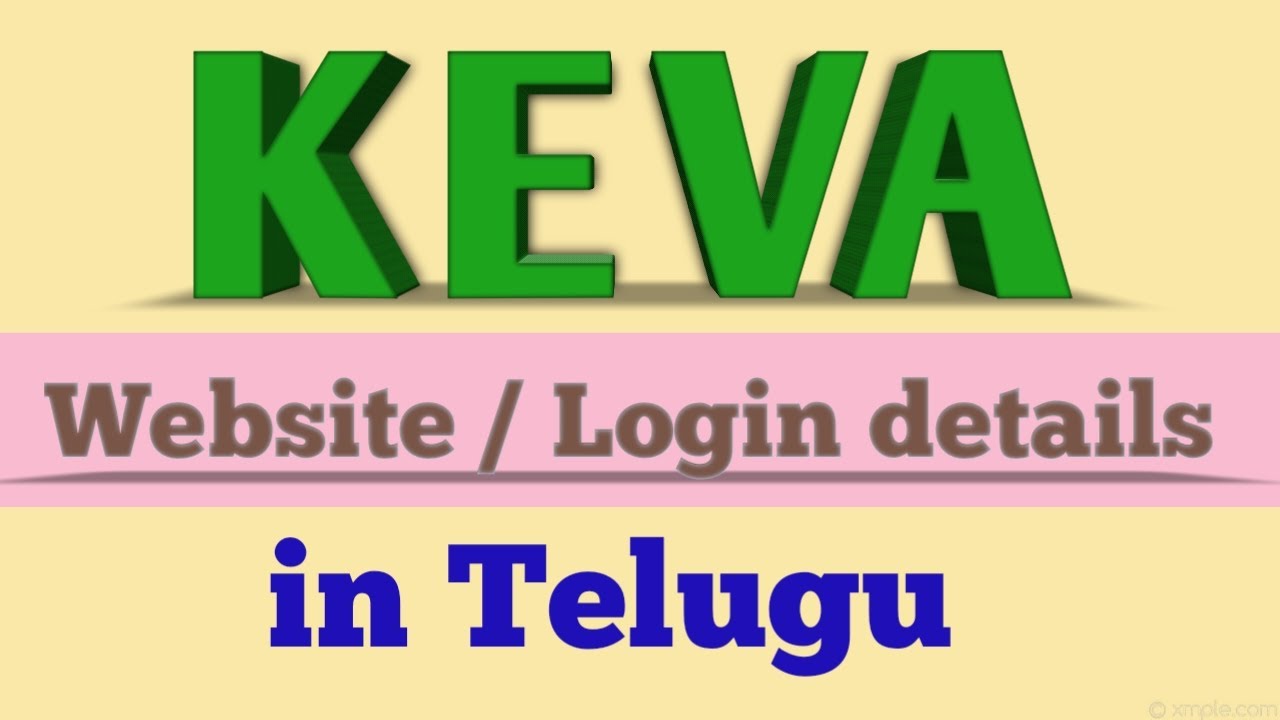 Keva Industries website and login details in Telugu-Keva india business ...