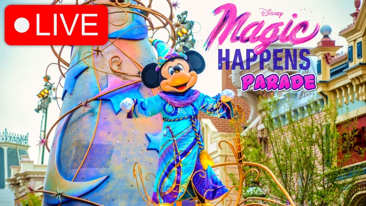 LIVE: Magic Happens Parade FINALLY - YouTube