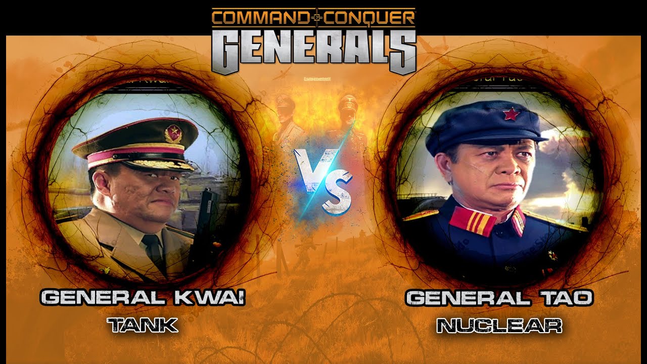 Generals Challenge Tank vs Nuclear Hard Mode - YouTube