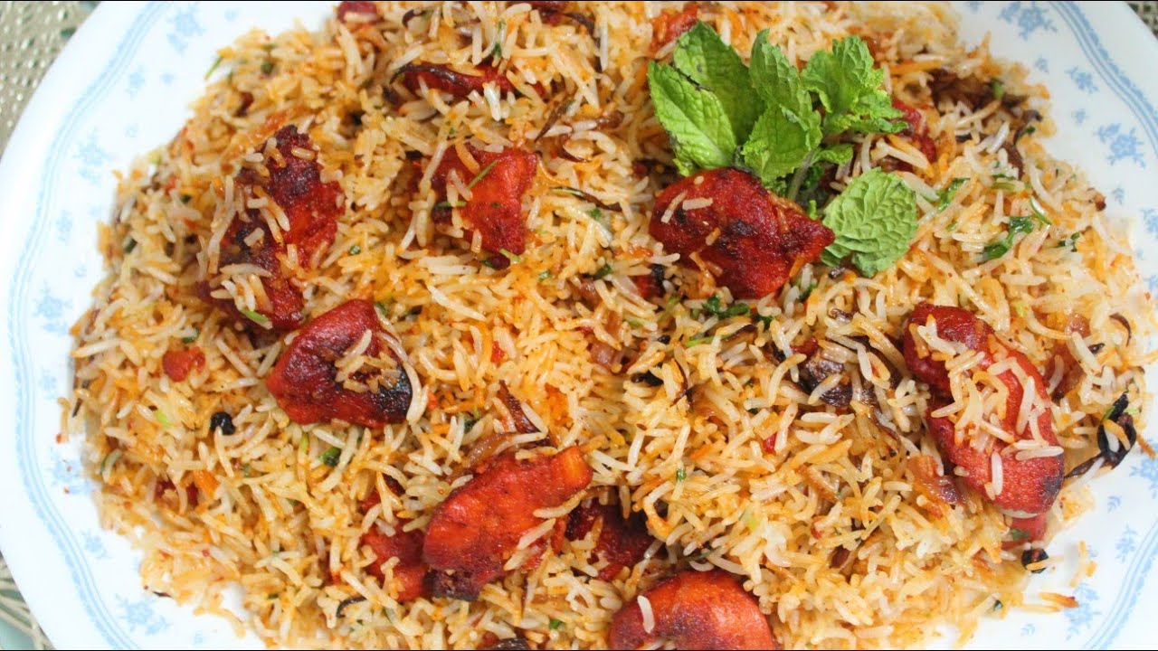 TANDOORI TIKKA RICE | TIKKA RICE - YouTube