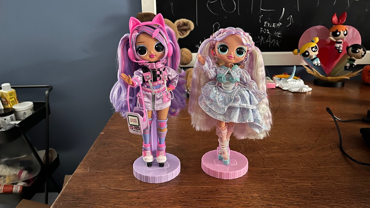 LOL OMG Pearla and ACE dolls unboxing review - YouTube