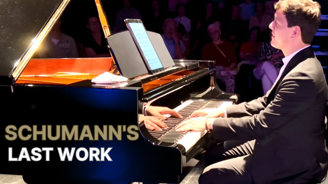 Aaron Pilsan Playing Schumann on his Birthday - YouTube