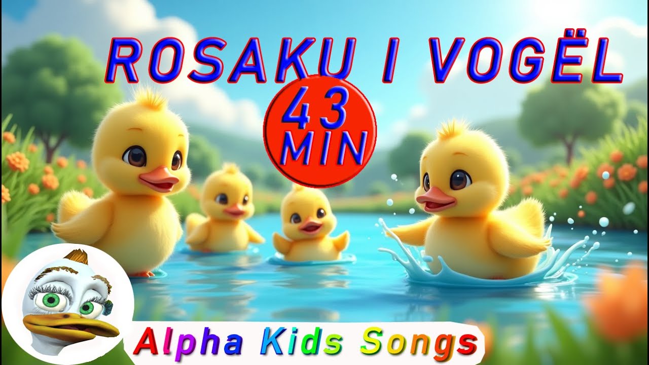 ROSAKU I VOGËL + (40 Min) Këngë Të Zgjedhura Për Fëmijë - YouTube