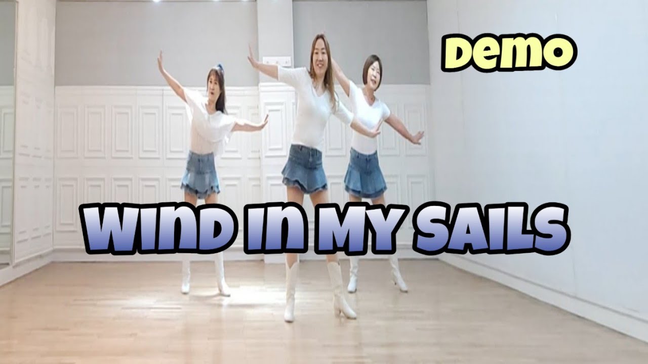 Wind In My Sails - Line Dance (Demo) - YouTube