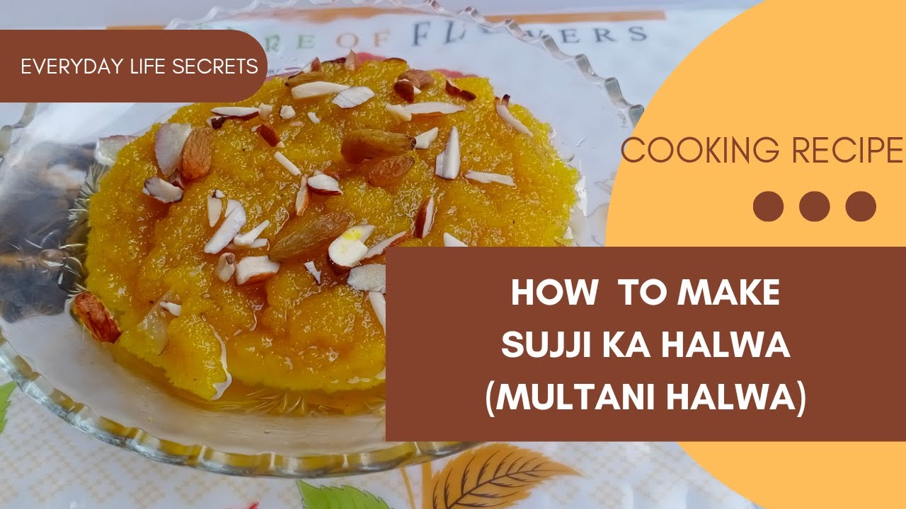 Sujji ka halwa/ How to make Sujji Halwa/ Multan ka halwa #viralvideos # ...