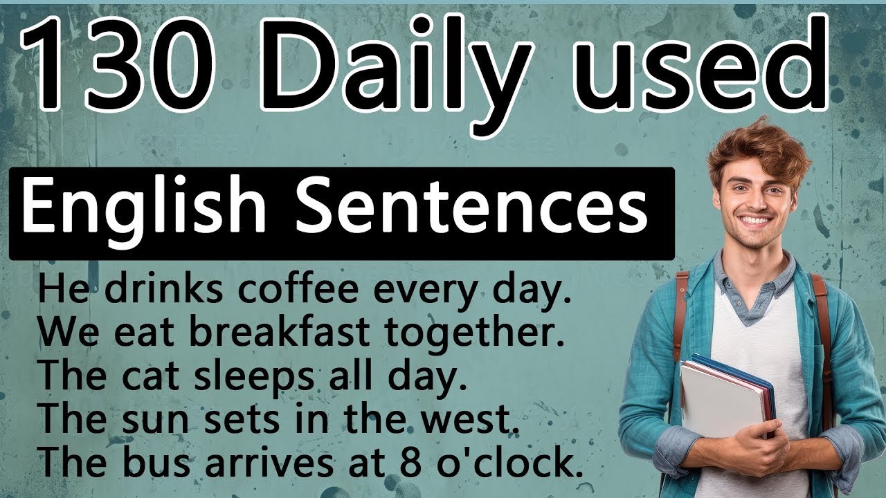 Common English Sentences used daily in each English conversation - YouTube