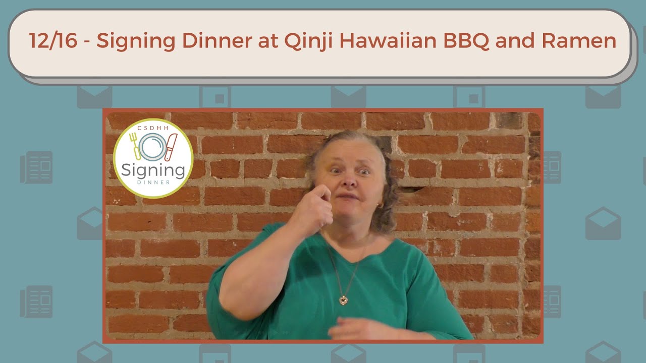 Signing Dinner - YouTube