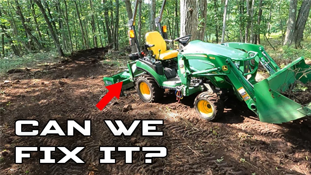 3 Point Hitch Issue On The John Deere 1025R YouTube