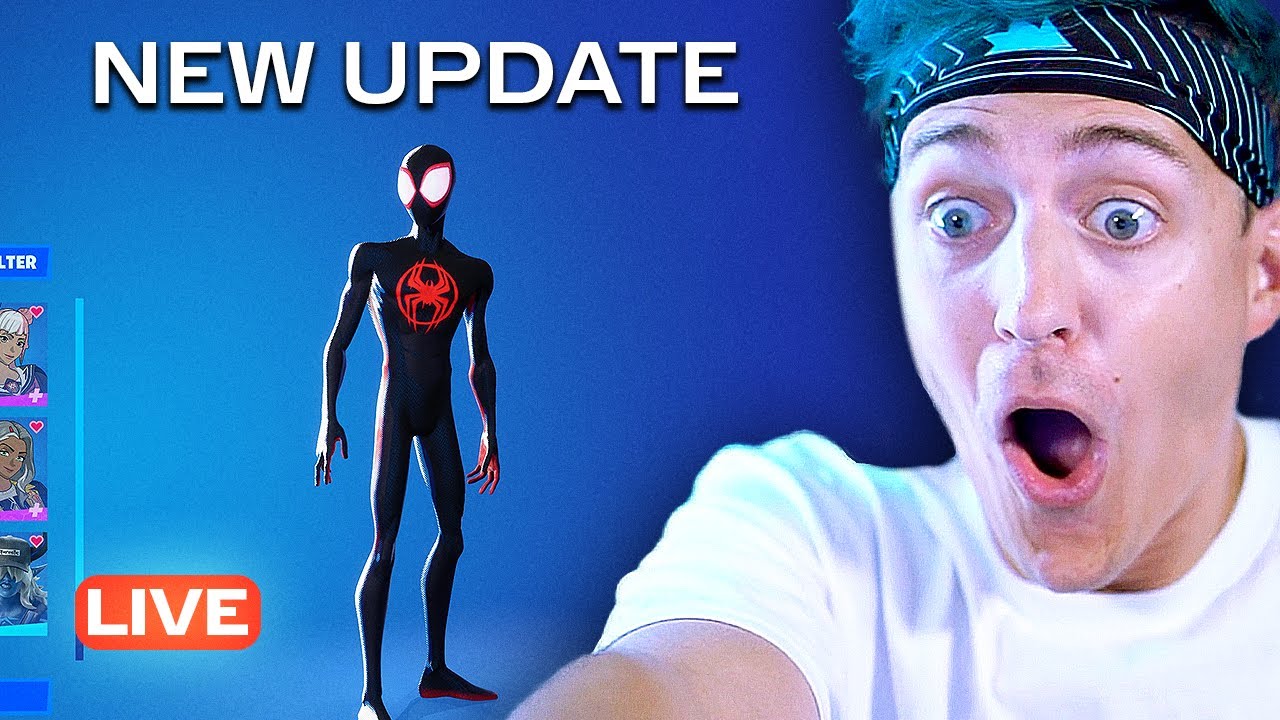 NEW FORTNITE UPDATE + Ranked Mode - Live - YouTube