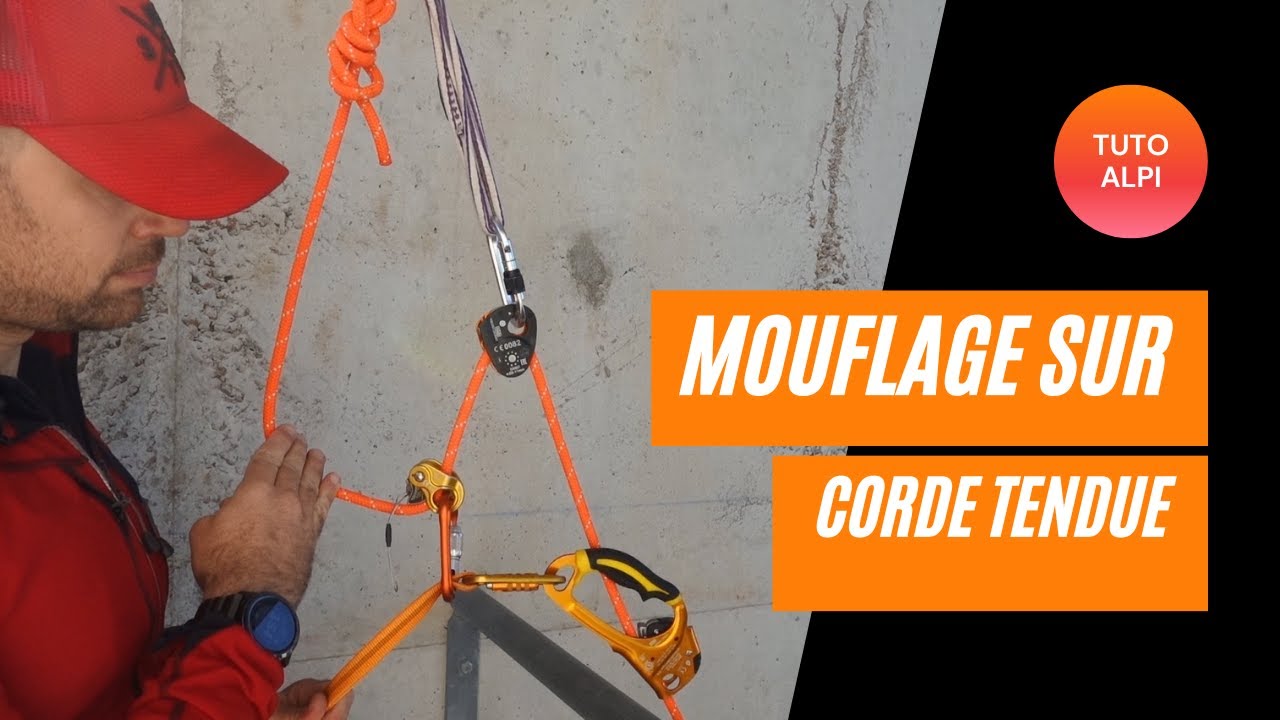 MOUFLAGE SUR CORDE TENDUE - YouTube