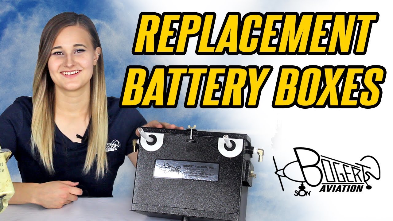 Replacement Battery Boxes [Piper & Cessna] | Product Overview - YouTube